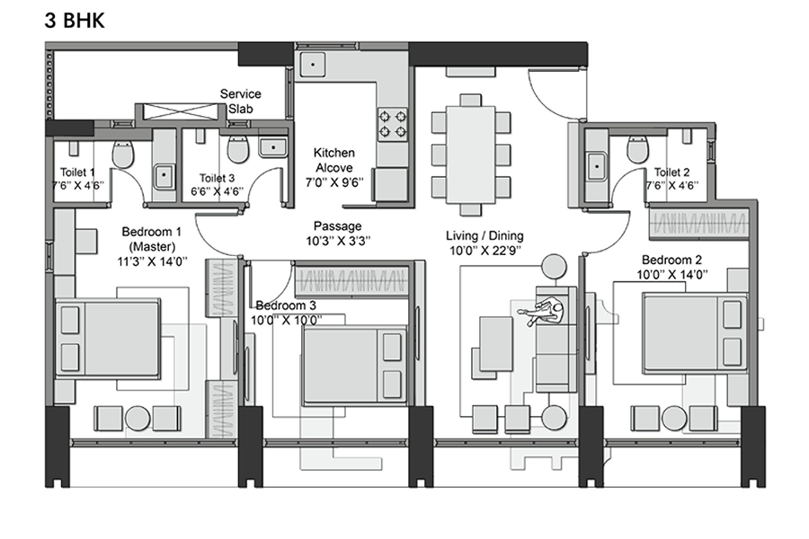 Bharat Juhu Vikrant Acropolis