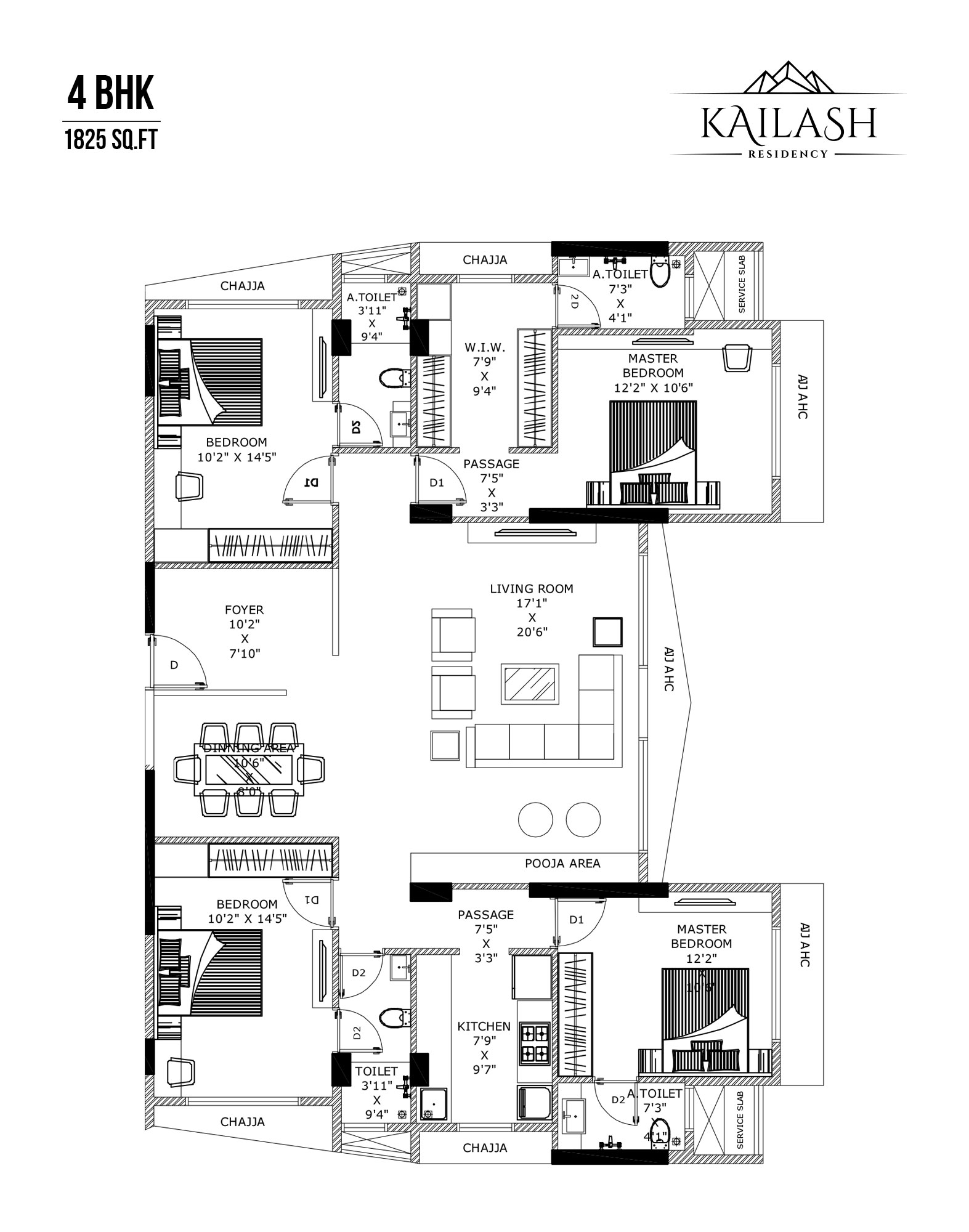 Tridev Kailash Residency Mulund West, Mumbai | Blox